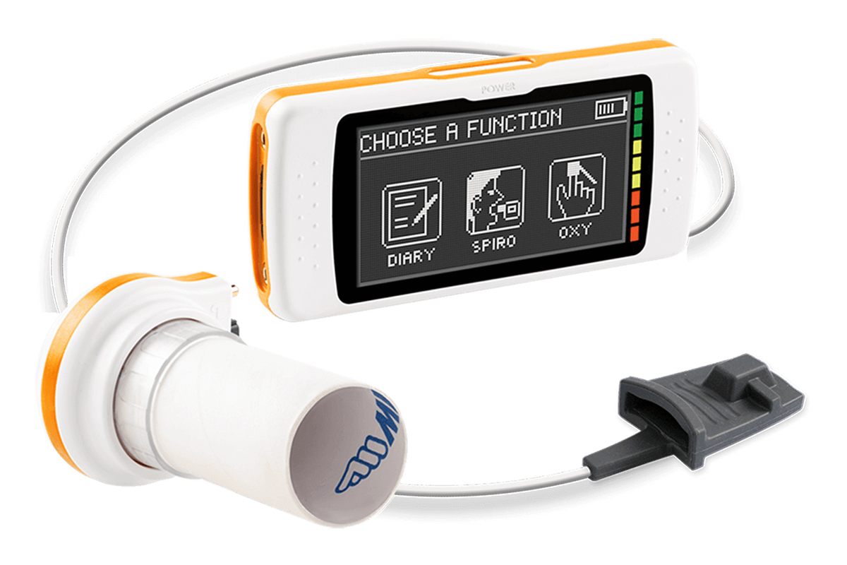 Spirodoc: Stand-Alone PFT PC-Based Spirometer with Oximeter - MRI